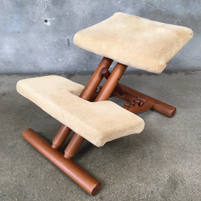 Vintage kneeling chair store