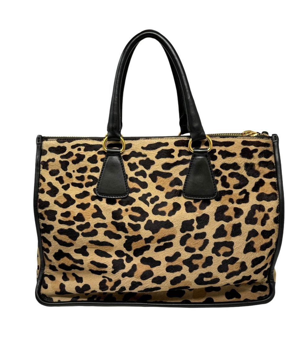 Prada Cheetah Print Large Calfhair 2way Bag | Treasures of NYC | New ...