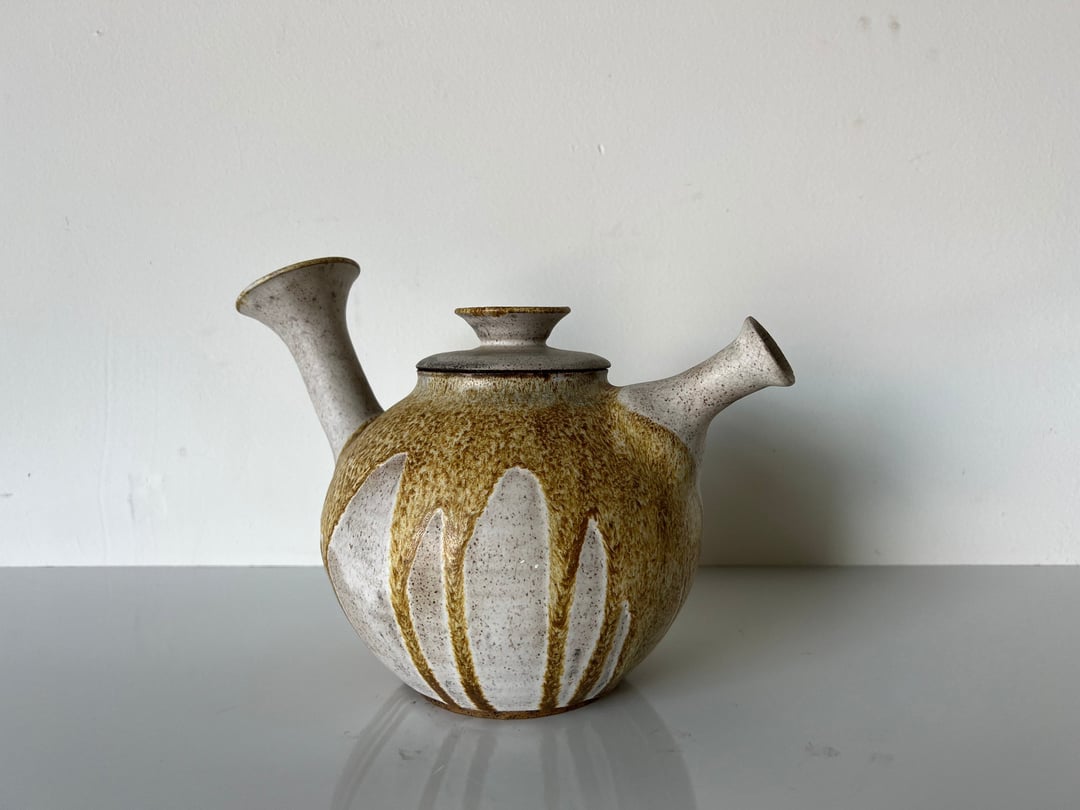 80's Vintage Fer Studio Pottery Teapot - Vase | Miami Vintage Decor ...