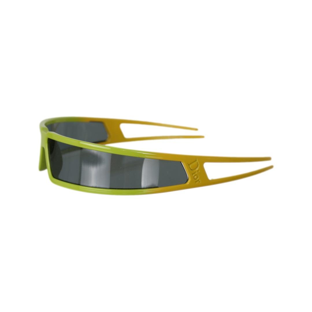 Dior Green & Yellow Gradient Sunglasses | Treasures of NYC | New York, NY