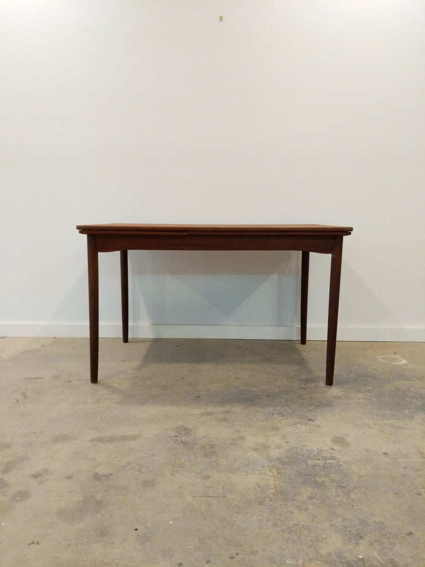 Vintage Danish Modern Teak Extendable Dining Table | Far Out Finds ...
