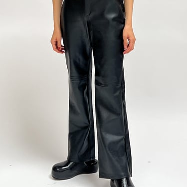 Pleather Low Rise Flares (S) | Banshee | Portland, OR