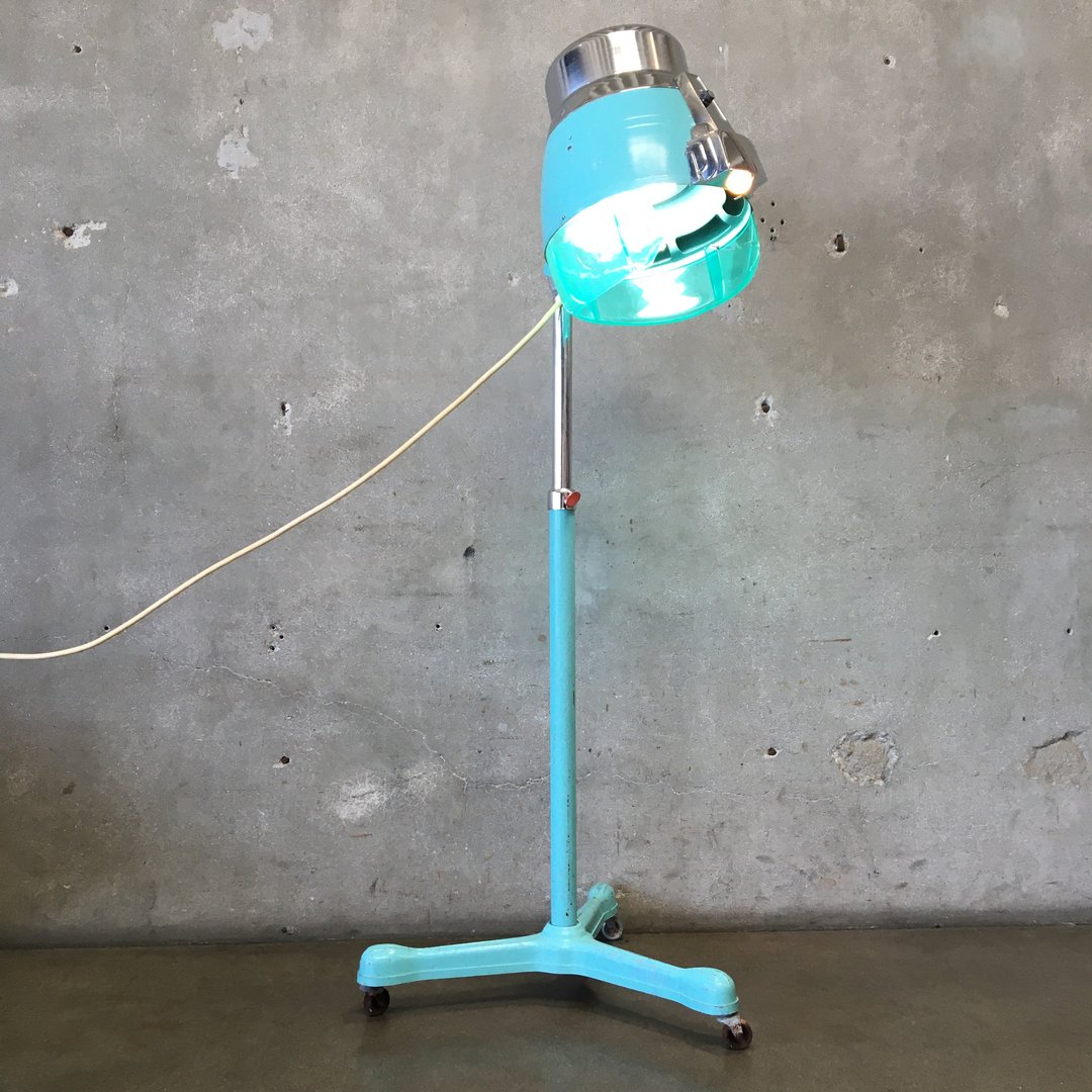Mid Century Sears Salon Standing Hair Dryer Lamp | Urban Americana ...