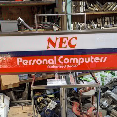 NEC Illumination Sign Board | Earthwise Architectual Salvage (Seattle ...