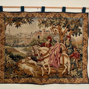 Medieval Tapestry Vintage Reproduction | Raven Pear Vintage | Philadelphia