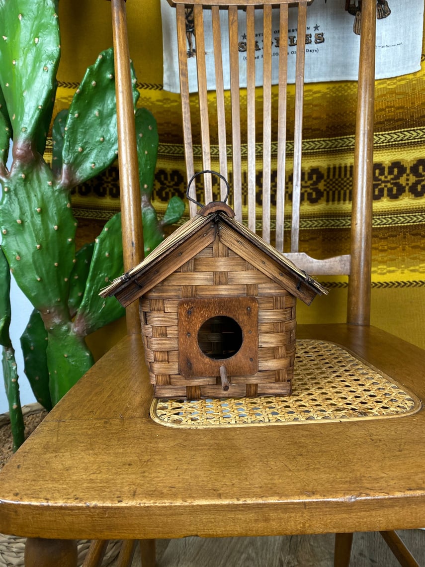 Vintage Woven Birdhouse | Desert Cactus Vintage | Portland, OR