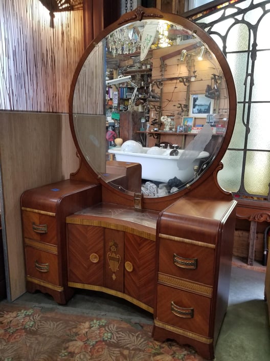 1930 waterfall vanity store