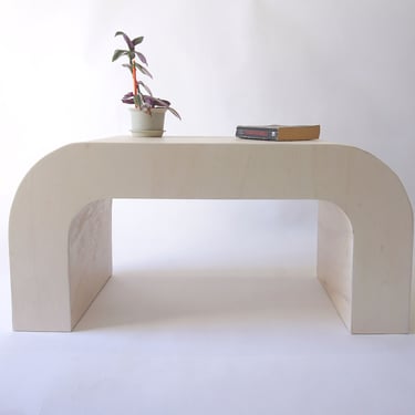 Curved Coffee Table, Horseshoe Coffee Table, U shaped | The Owl Design ...