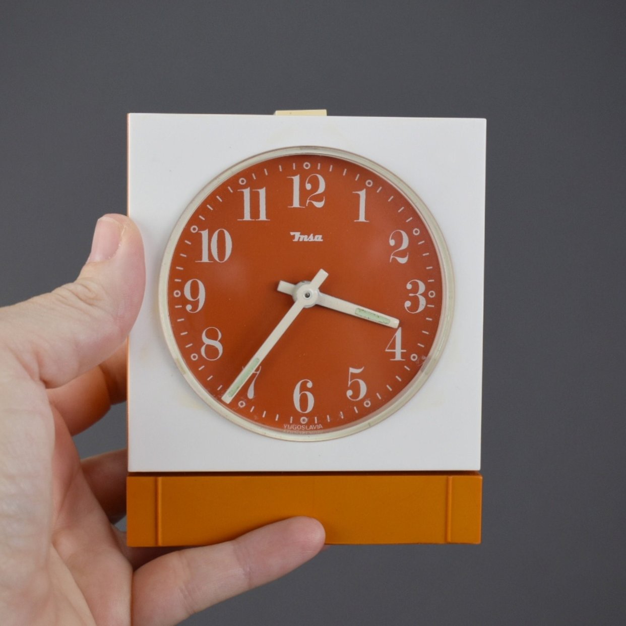 Vintage Retro Desk Alarm Clock, Yugoslavia 70s Office | Grandma Store ...