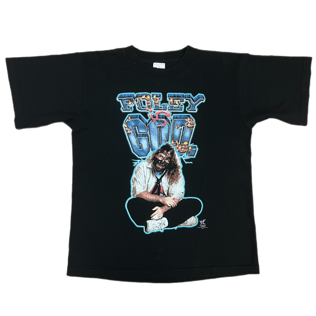 Vintage Mick Foley WWF "Foley Is God" Kids T-Shirt | Joint Custody | U ...