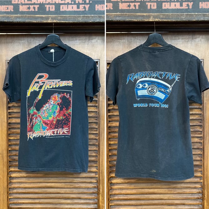 Vintage 1980’s Dated 1981 “Pat Travers” Rock Band Tour Tee-Shirt ...