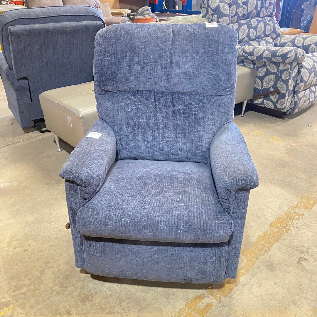 La-Z-Boy 'Collage' Navy Blue Rocking Recliner Chair | Community ...
