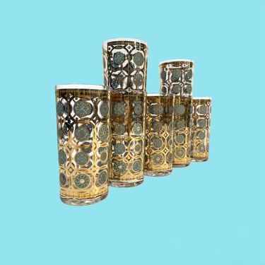 Vintage Drinking Glasses Retro 1960s Culver + Mid Century Modern ...