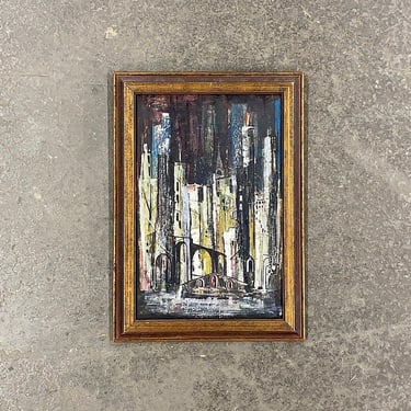 Vintage Don Deardorff Painting 1960s Retro Size 21x15 | Retrospect ...