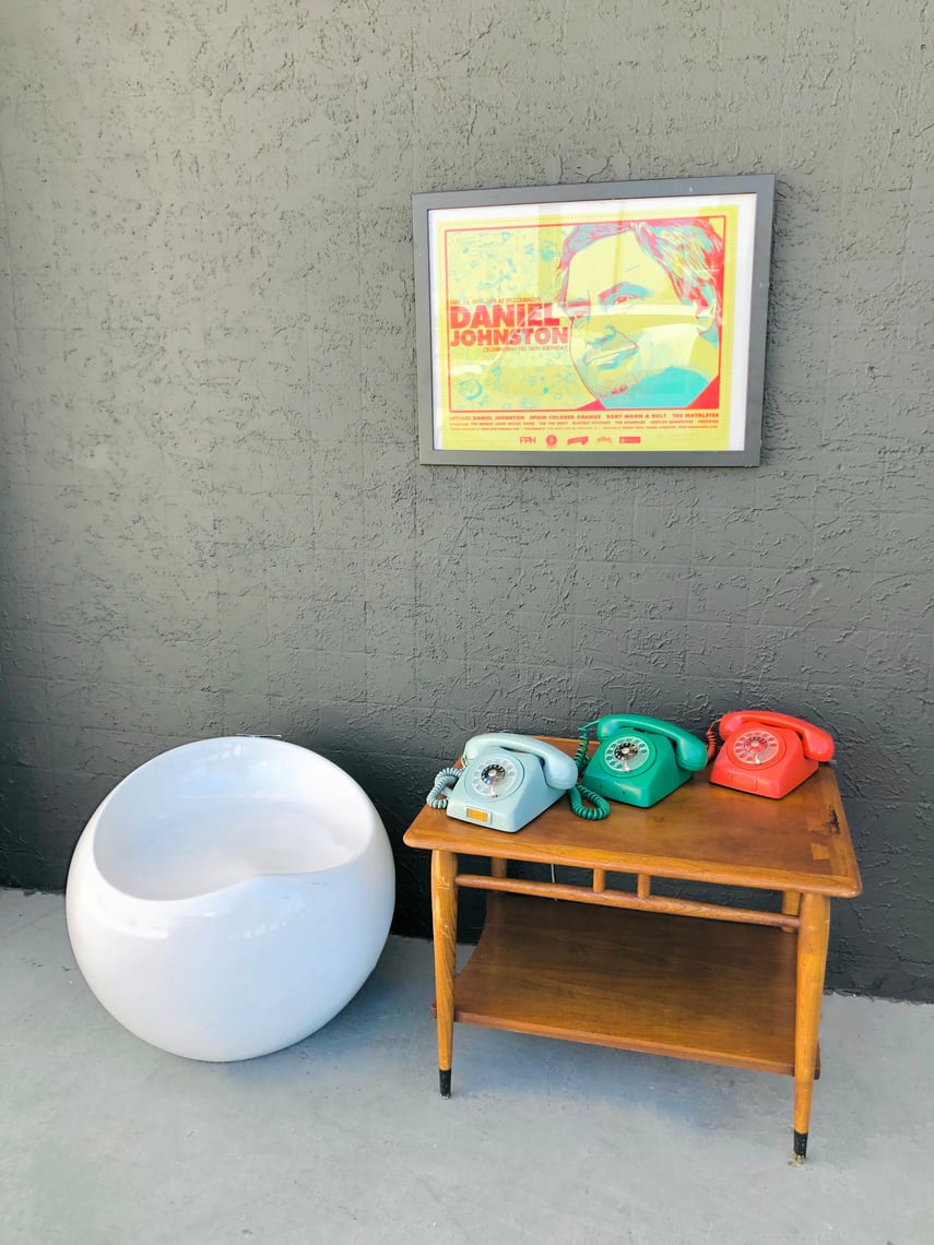 Finn Stone Fiberglass Ball Chair | Revival Vintage | North Loop ...