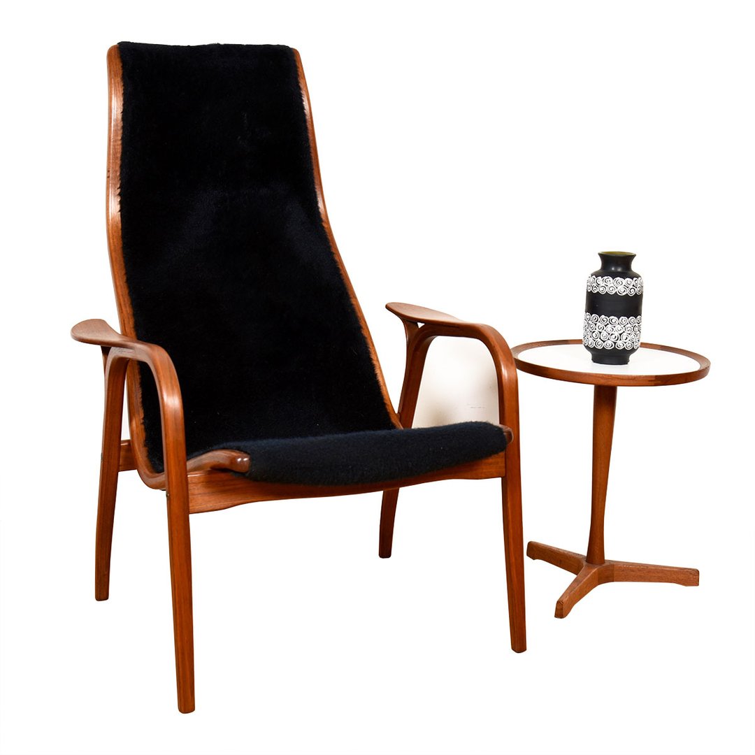 Ergonomic Swedish Modern Bentwood Organic Lounge | Accent Chair ...