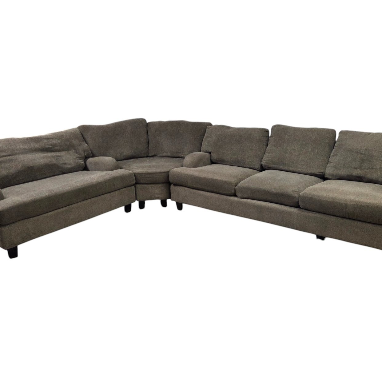 Taupe Couch, Loveseat Wedge Set | The Good Couch - Lakewood, CO | ATTIC