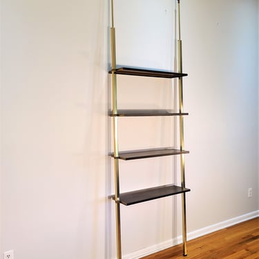 Mid Century Tension Pole Room Divider / Shelving Unit | ProRefine ...