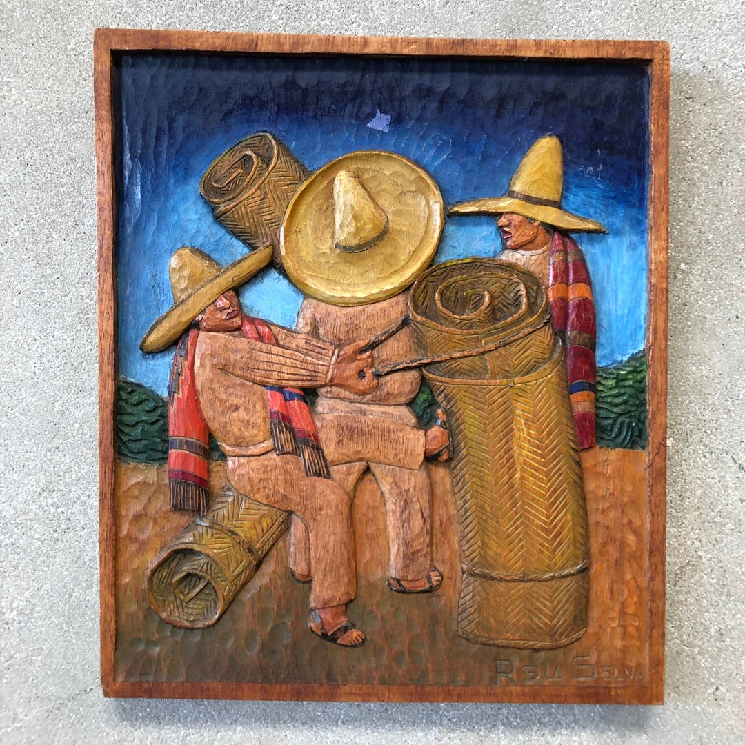 Mexican Bas Relief Carving By Roberto De La Selva #7 | Urban Americana ...