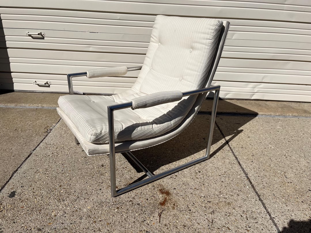 Vintage Milo Baughman Scoop Lounge Chair by Thayer Coggin James | Retro ...