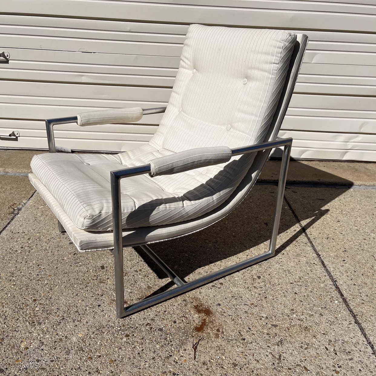 Vintage Milo Baughman Scoop Lounge Chair by Thayer | Retro Dc Metro ...