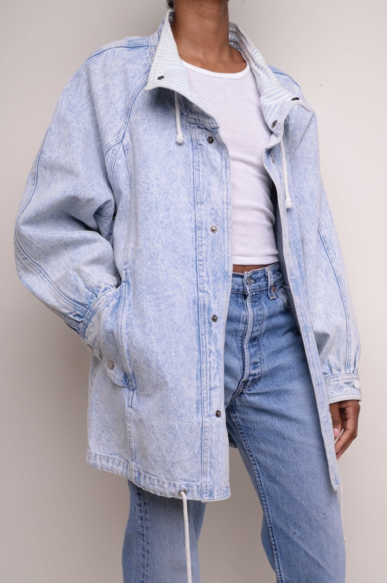 Denim Anorak Jacket | The Vintage Twin | Manhattan - New York, NY
