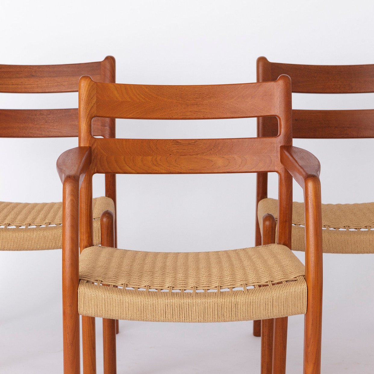 Set of 3 Vintage Chairs 1960s EMC Mobler Danish | 1001 Vintage Chairs ...