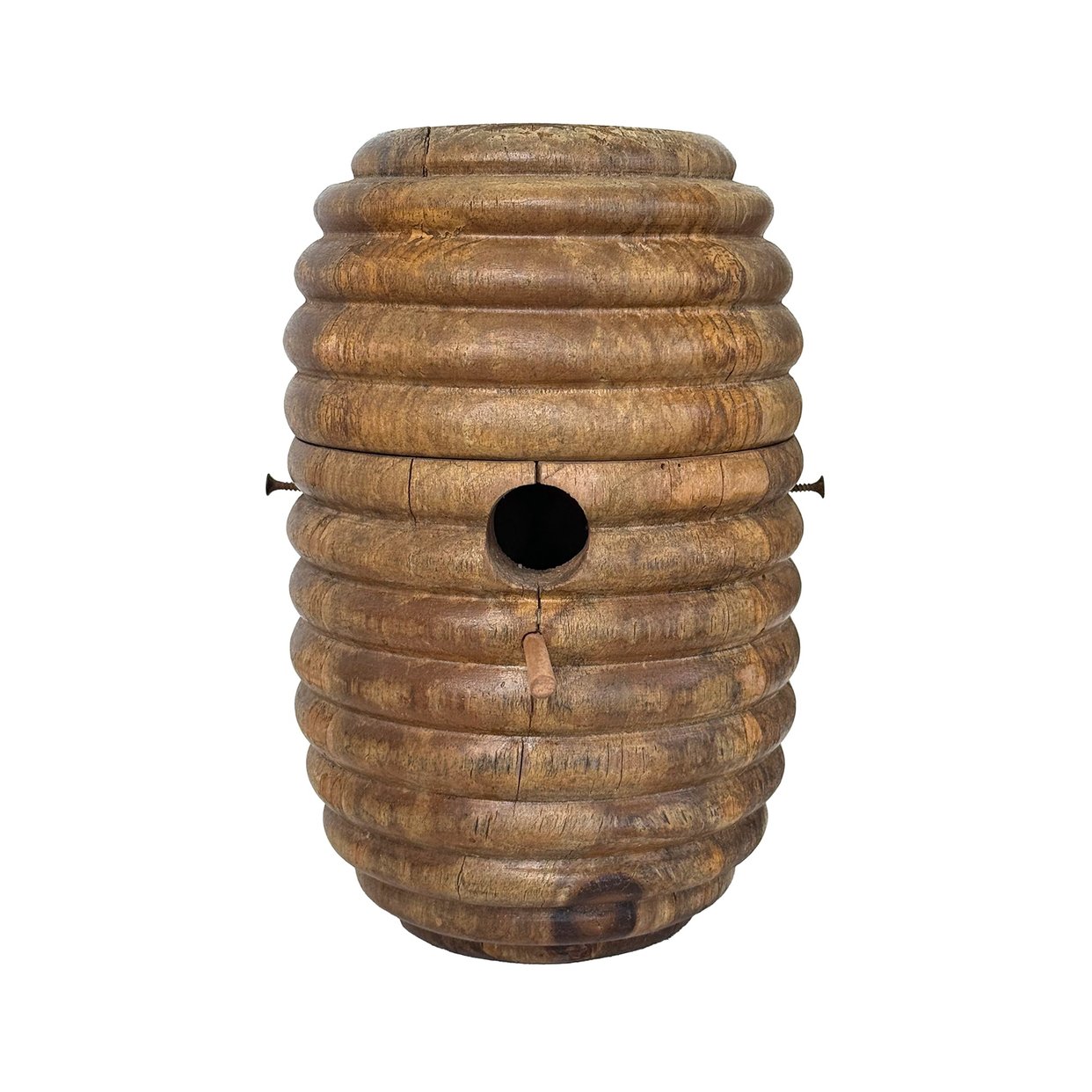 Carved Wood Beehive Birdhouse | The Window - Los Angeles, CA | ATTIC