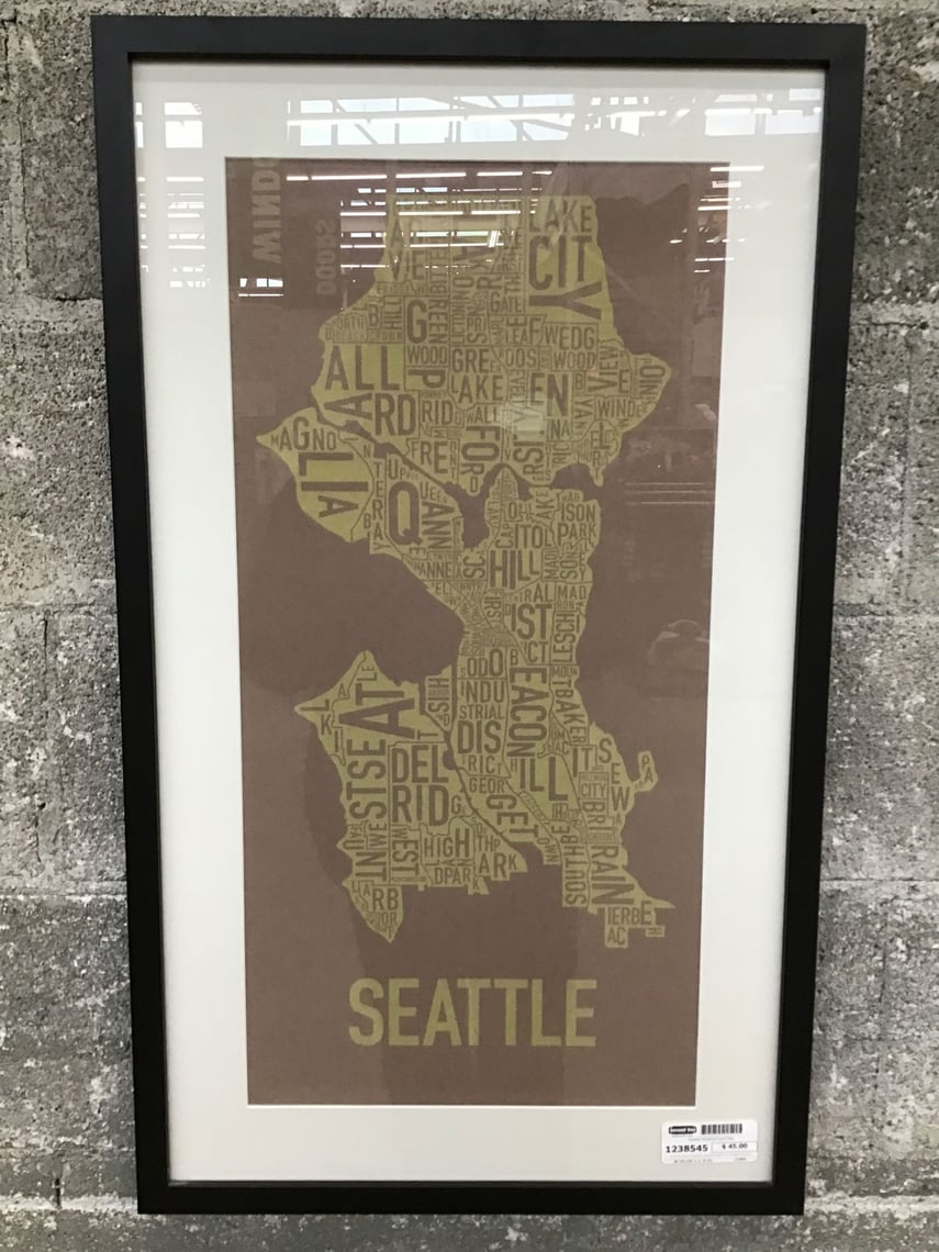 Seattle Neighborhood Map (Seattle) | Second Use | Seattle and Tacoma, WA